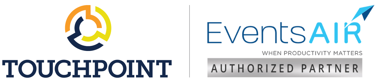 Touchpoint and EventsAIR combined logo - Touchpoint Event & Delegate ...